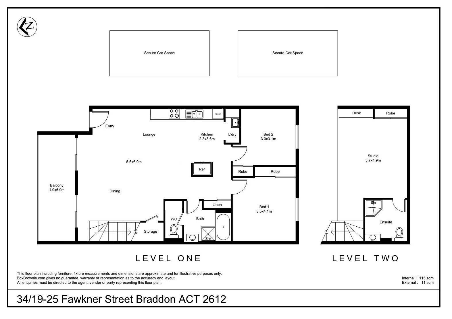 34/19-25 Fawkner Street, Braddon • Home by Holly