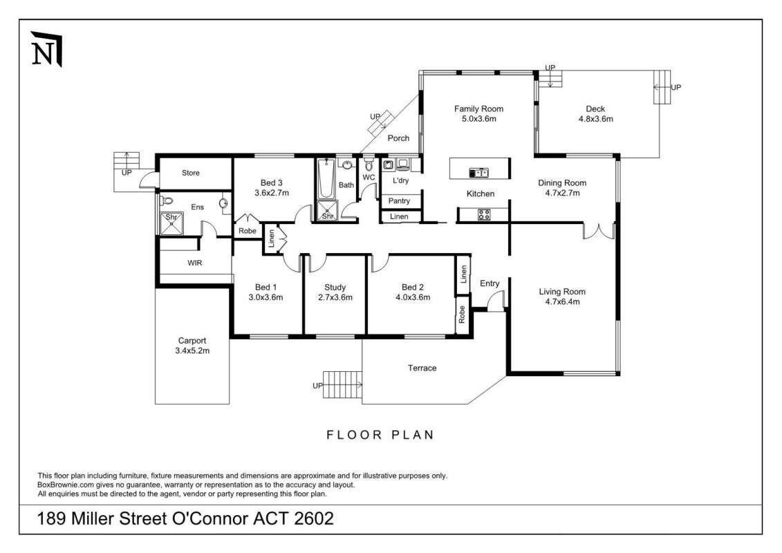 189 Miller Street, O'connor • Home by Holly
