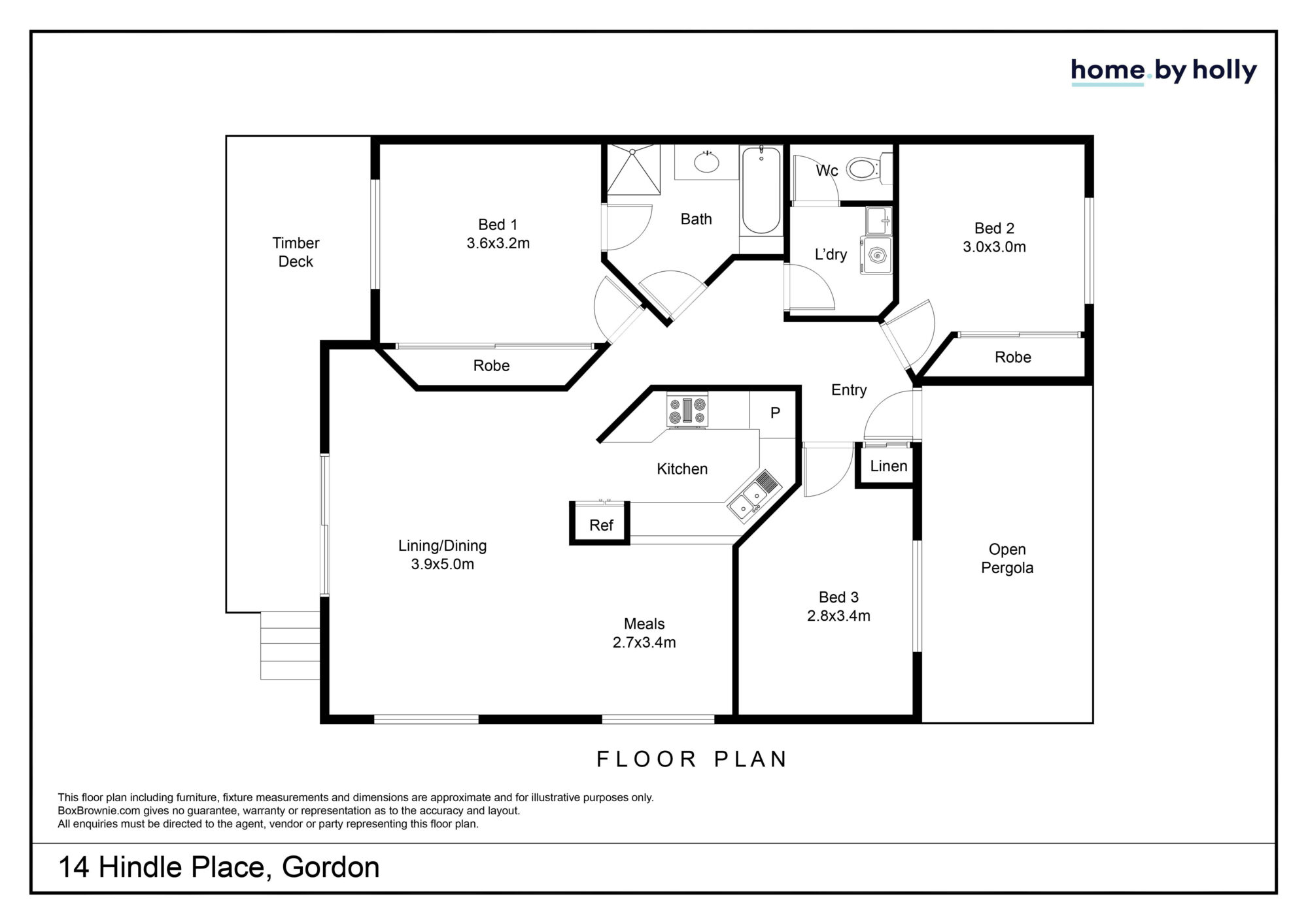 14 Hindle Place, Gordon • Home by Holly
